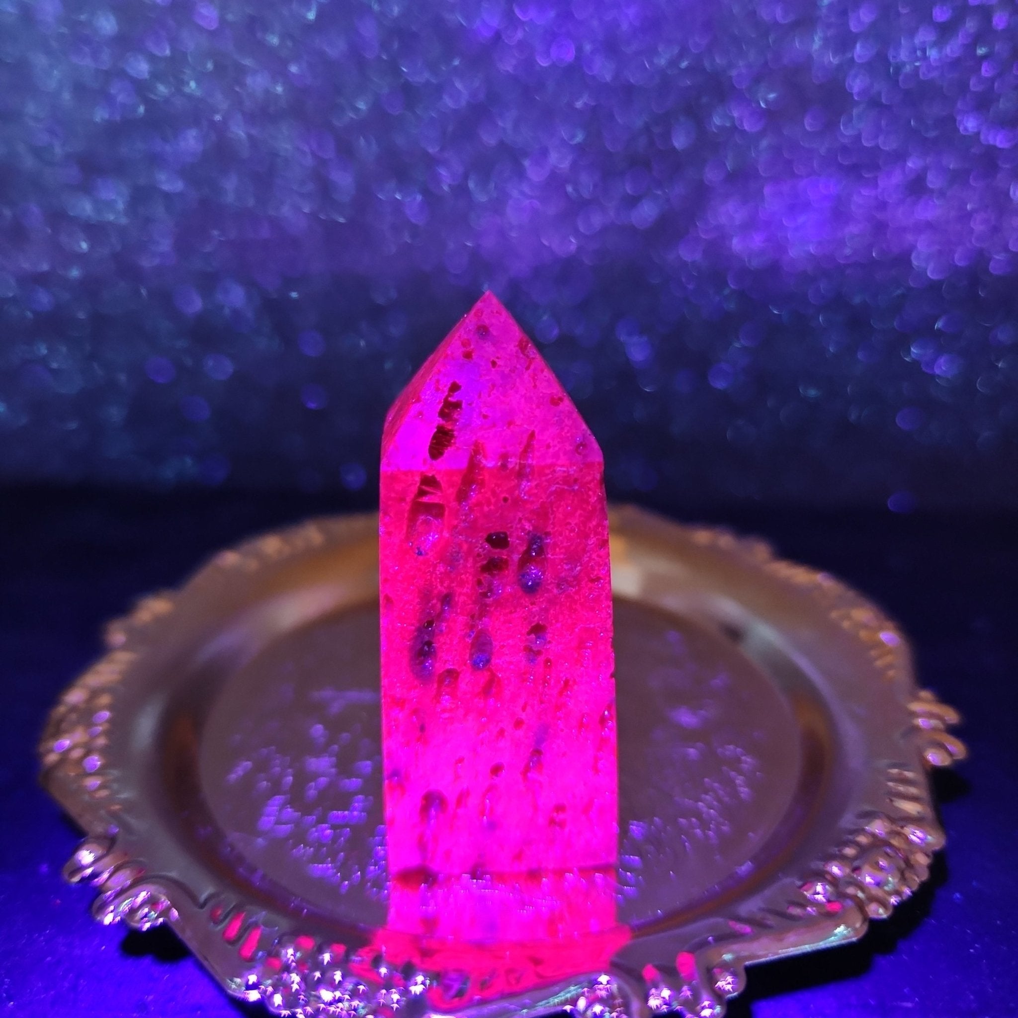 Honeycomb Ruby Tower– MagicBox Crystals